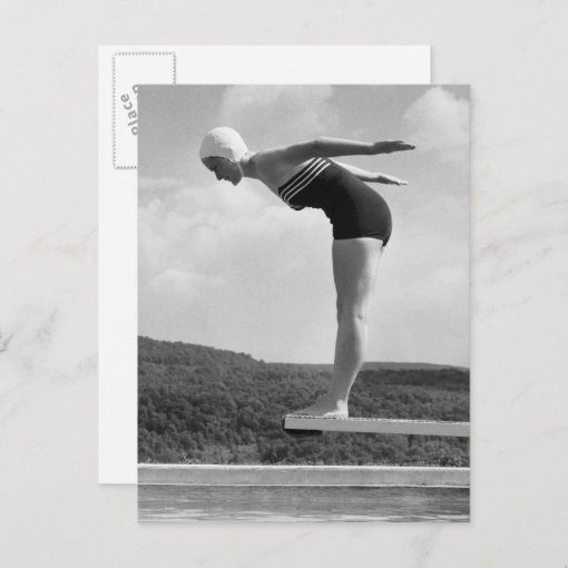 Diver Postcard | Zazzle