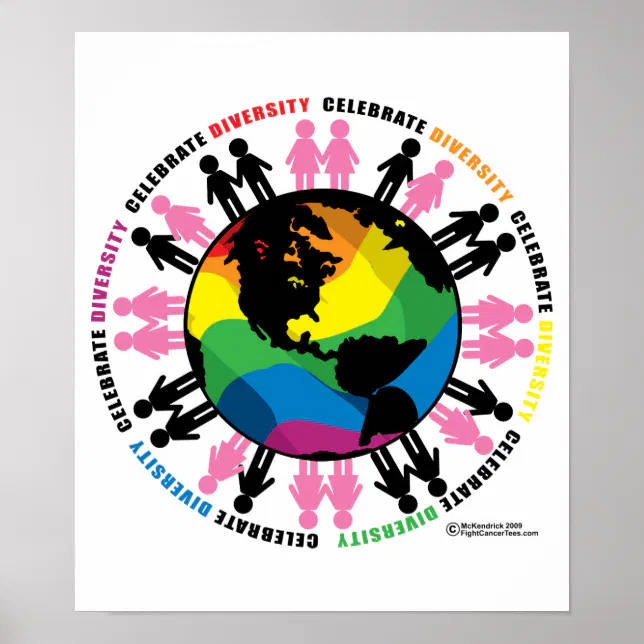 Diversity LGBT Poster | Zazzle