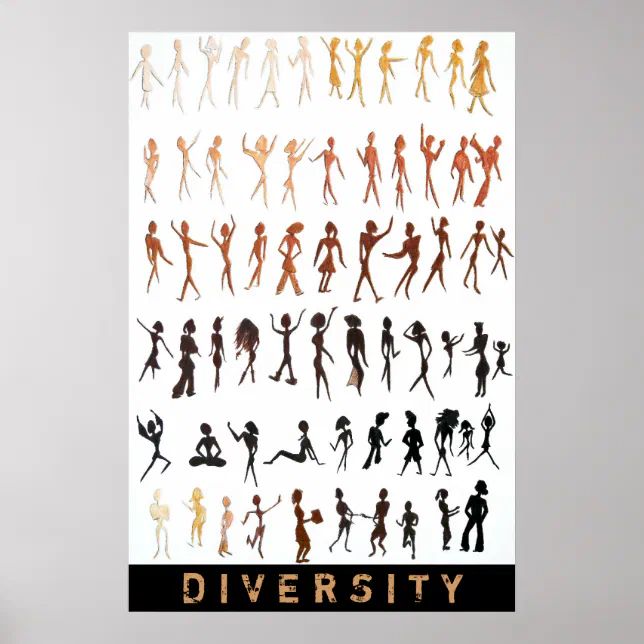 Diversity Poster | Zazzle