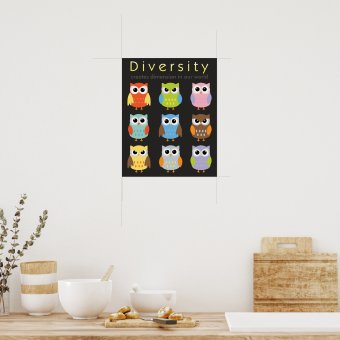 Diversity Posters For Children | Zazzle