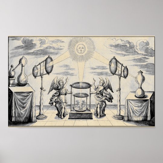 Divine Angels of Alchemy Poster | Zazzle.com