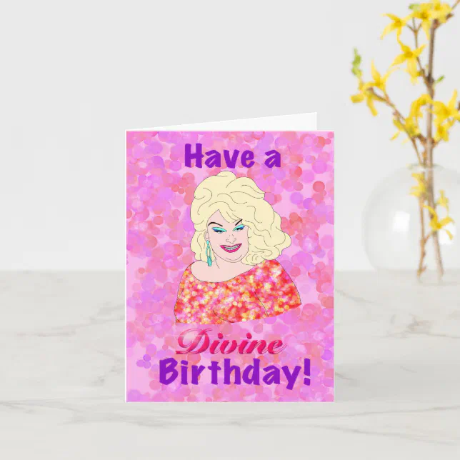 Divine Birthday Card | Zazzle