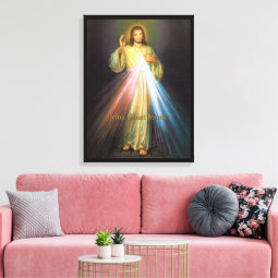 DIVINE MERCY CANVAS PRINT | Zazzle