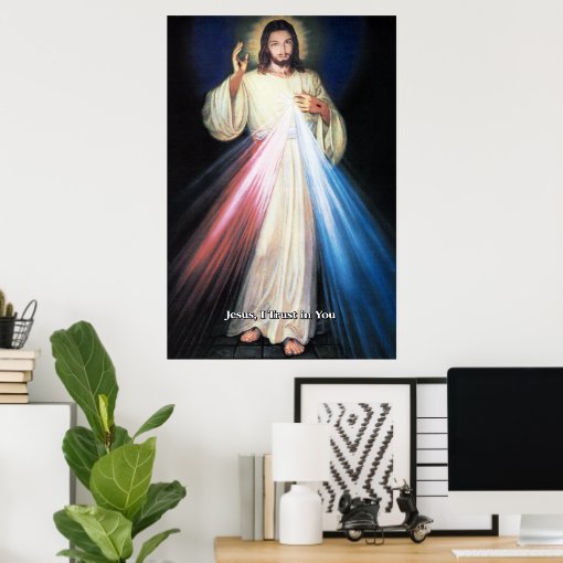 Divine Mercy Devotional Image. Poster | Zazzle