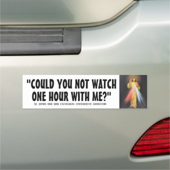 Divine Mercy Eucharistic Adoration Jesus Religious Car Magnet | Zazzle