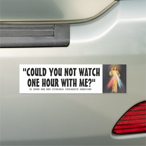 Divine Mercy Eucharistic Adoration Jesus Religious Car Magnet | Zazzle