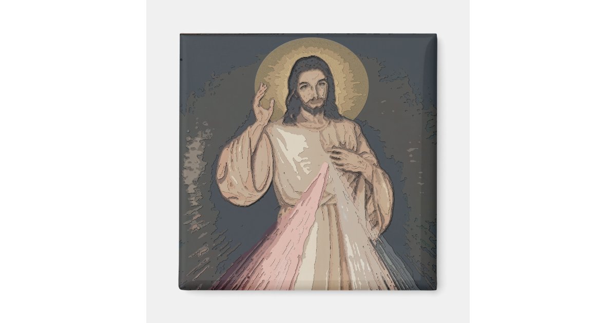 Divine Mercy Magnet | Zazzle