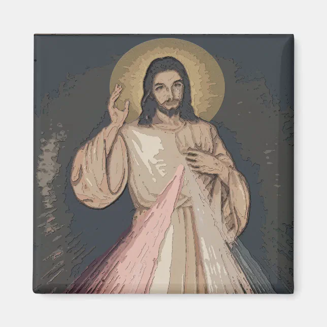 Divine Mercy Magnet | Zazzle