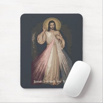 Divine Mercy Mouse Pad | Zazzle