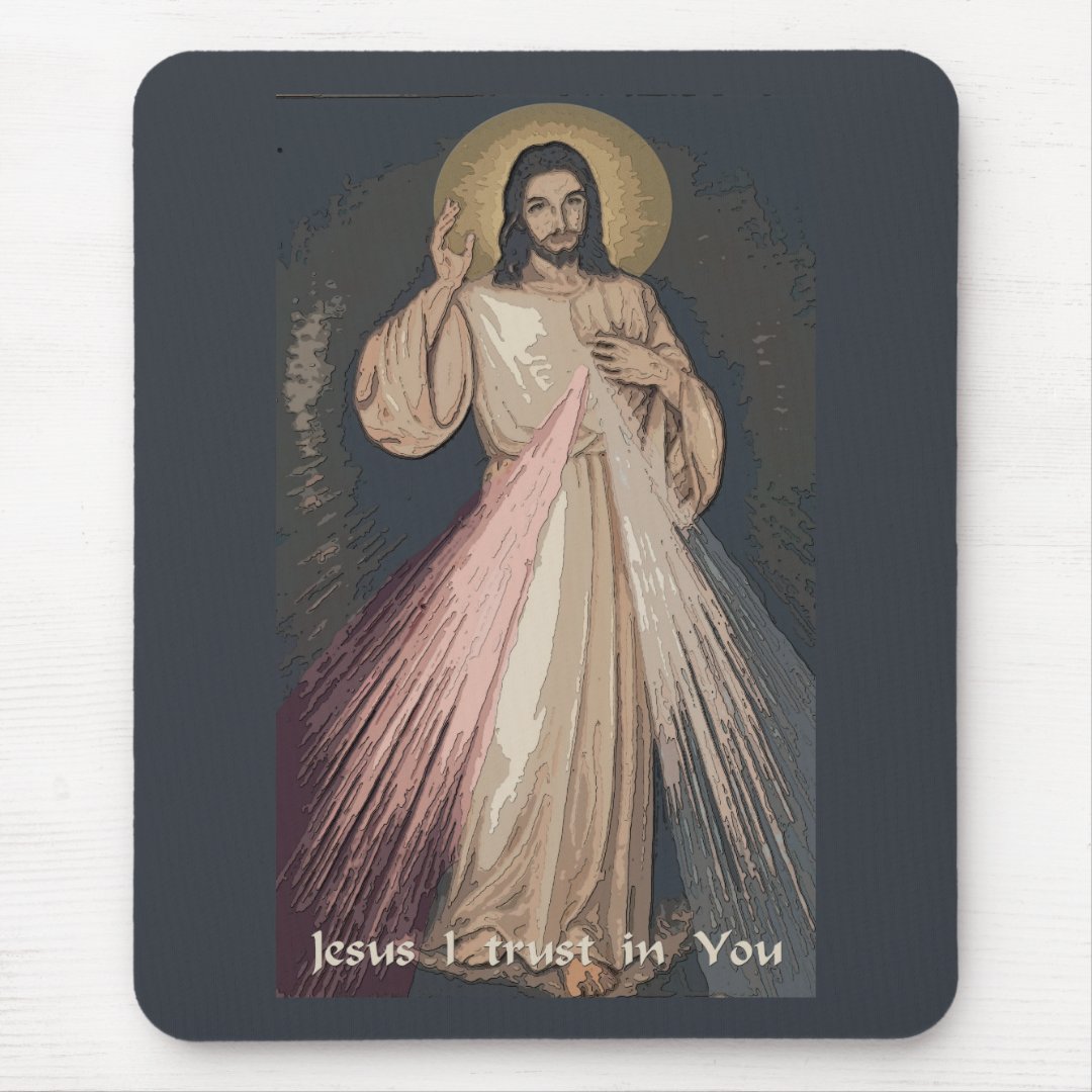 Divine Mercy Mouse Pad | Zazzle