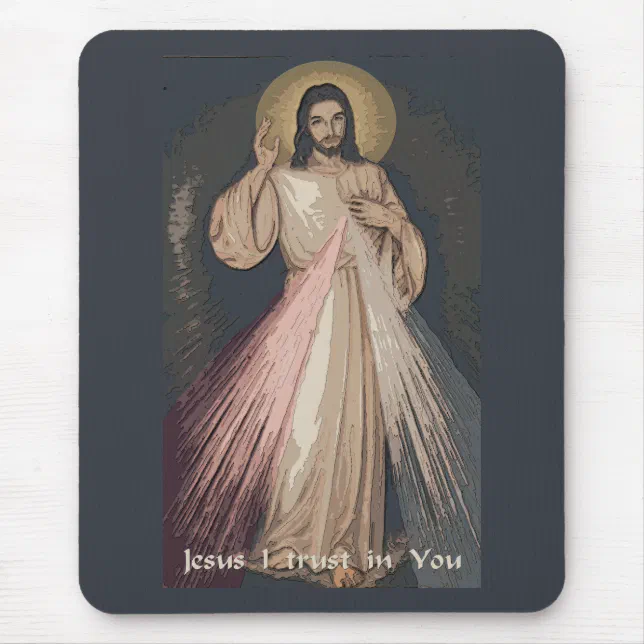 Divine Mercy Mouse Pad | Zazzle