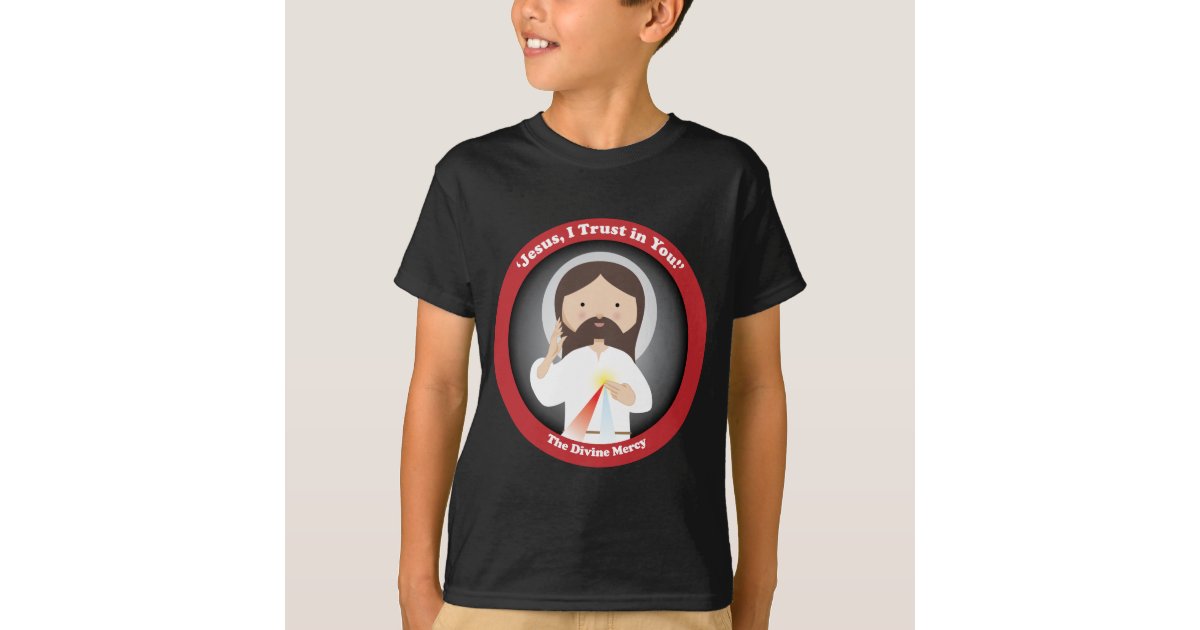 Divine Mercy of Jesus T-Shirt | Zazzle