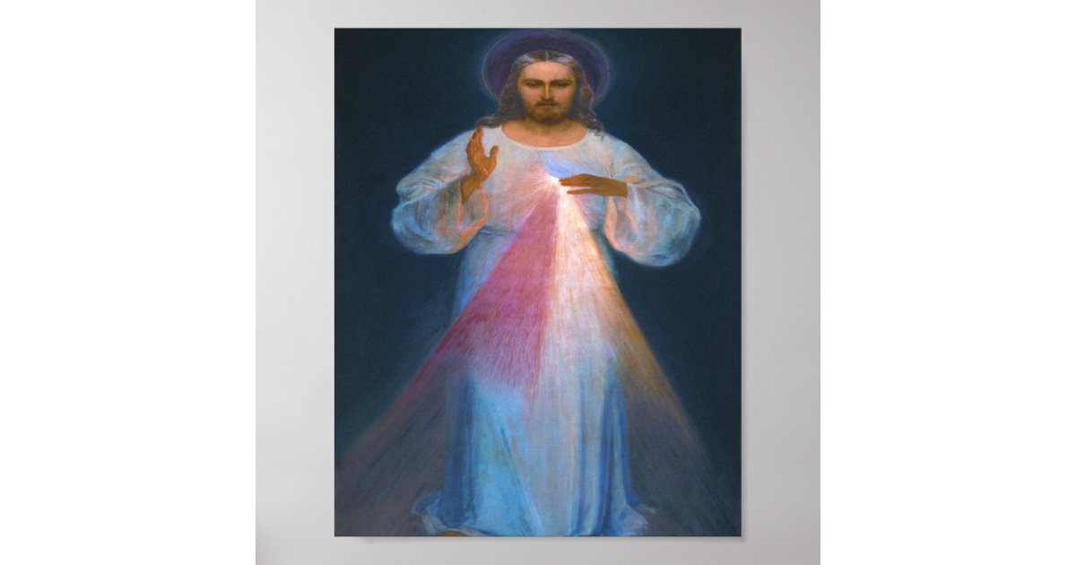 Divine Mercy Original By Kazimirowski Poster | Zazzle