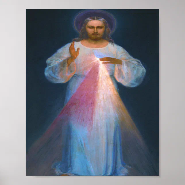 Divine Mercy Original By Kazimirowski Poster | Zazzle