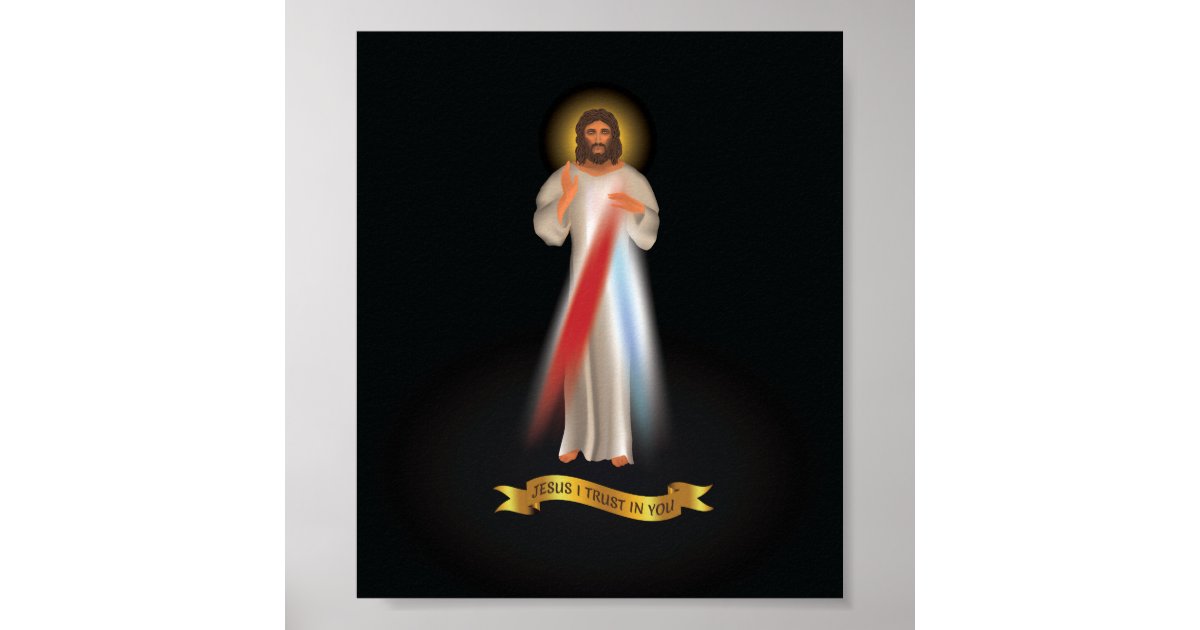 Divine Mercy Poster | Zazzle