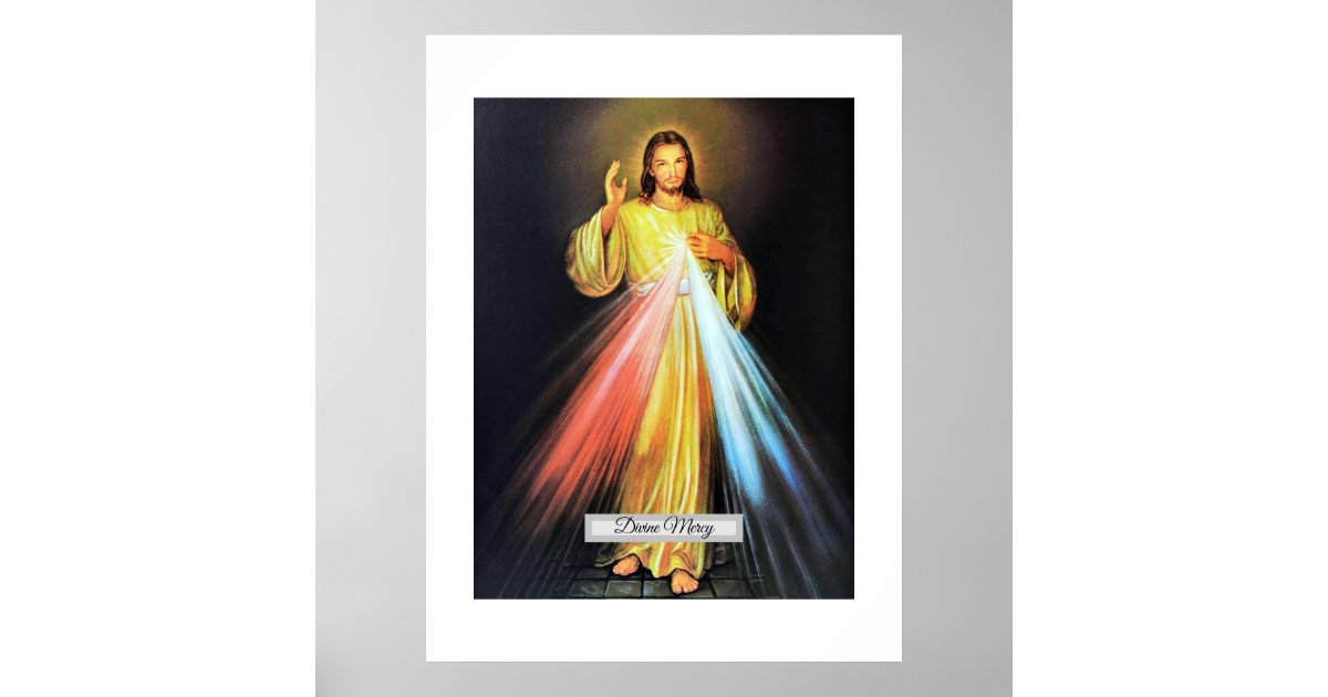 Divine Mercy Poster | Zazzle