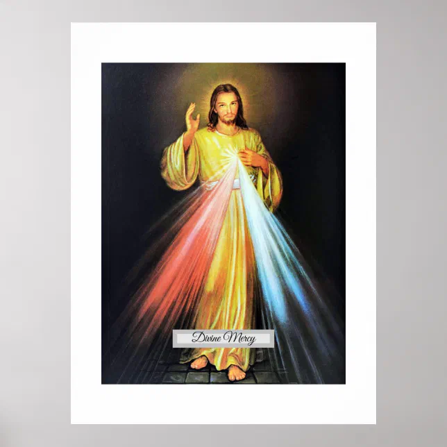 Divine Mercy Poster | Zazzle