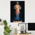 Divine Mercy, St. Faustina, Jesus I Trust in You Poster | Zazzle
