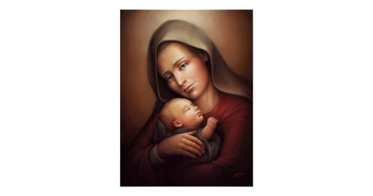 Divine Motherhood Poster | Zazzle