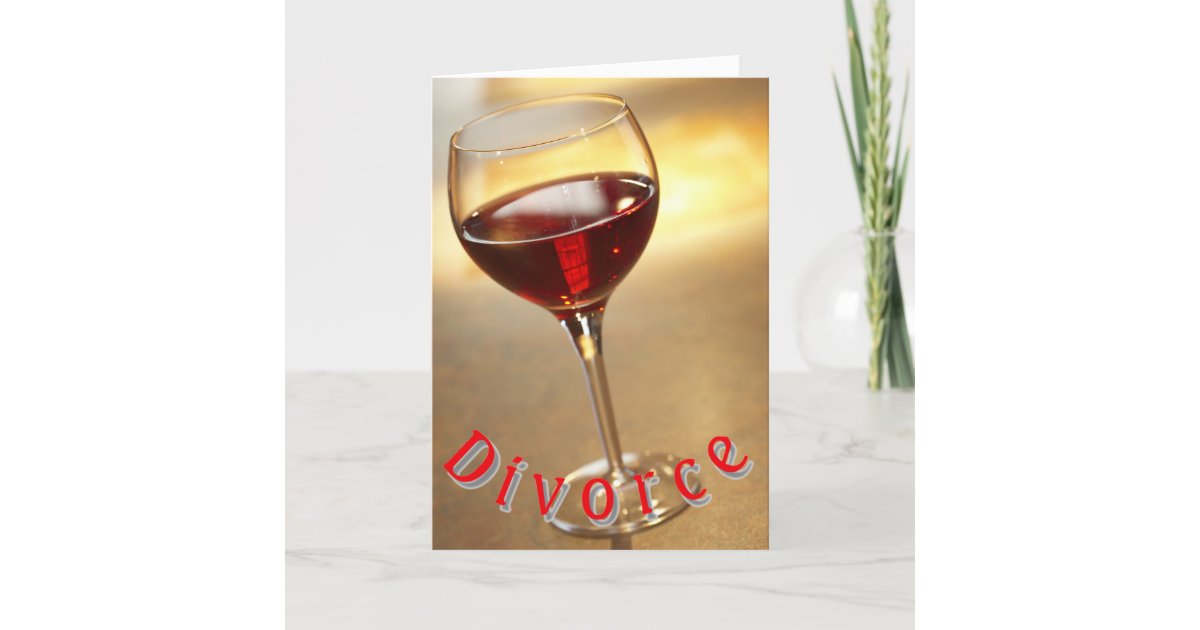 Divorce Card | Zazzle