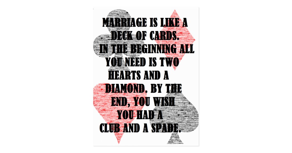 Divorce Humor Postcard