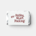 Divorce Party Favors Candy Ex Hubby Start Packing | Zazzle