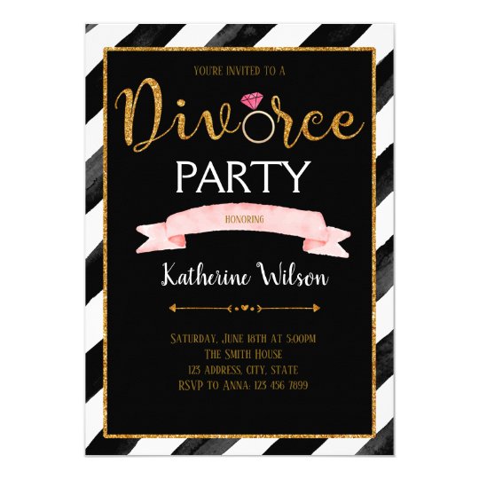 Divorce party invitation | Zazzle.com