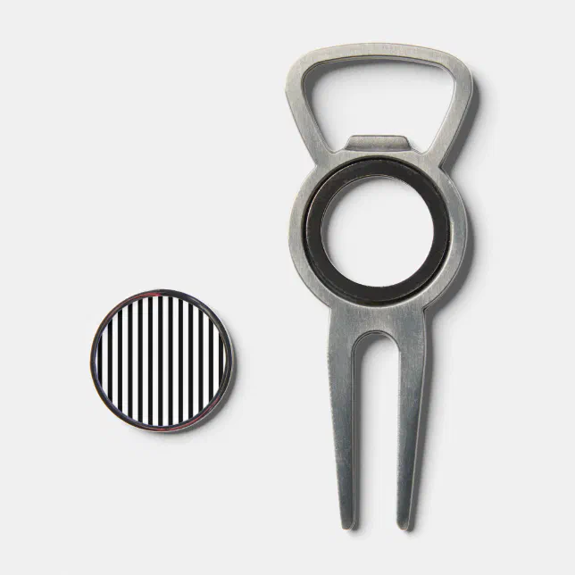 Divot Tool Bottle Opener with Magnetic Golf Marker | Zazzle