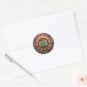 Diwali celebrations classic round sticker | Zazzle
