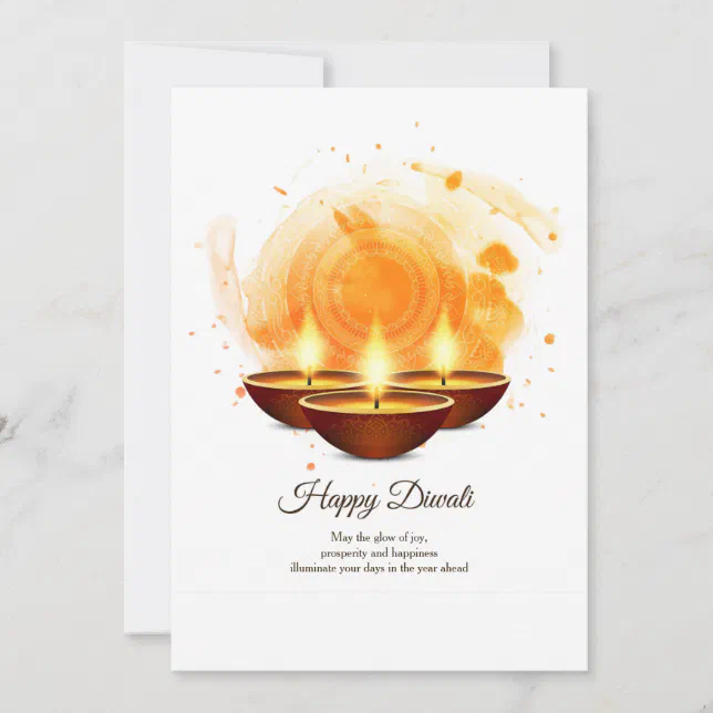 Diwali Greeting Card | Zazzle