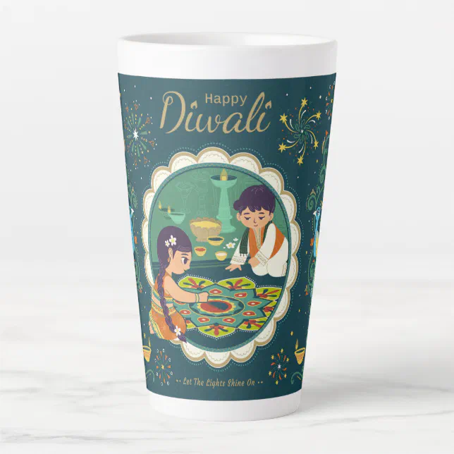 Diwali Latte Mug | Zazzle
