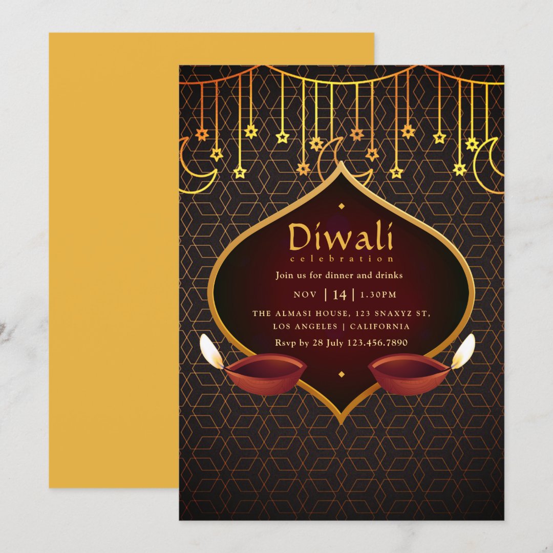 Diwali Party Invitation | Zazzle