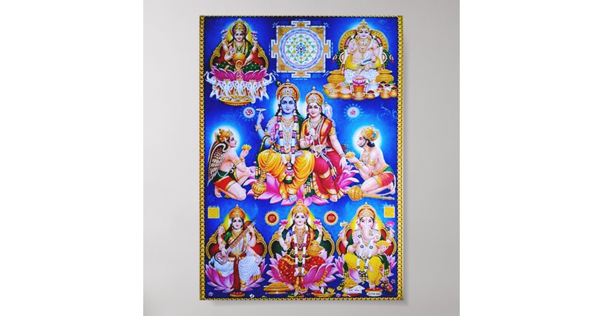 diwali pooja poster | Zazzle