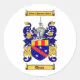 DIXON FAMILY CREST - DIXON COAT OF ARMS CLASSIC ROUND STICKER | Zazzle