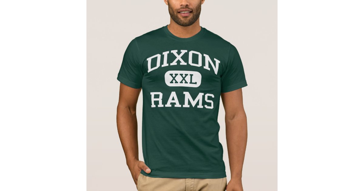 Dixon - Rams - High School - Dixon California T-Shirt | Zazzle