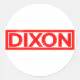 Dixon Stamp Classic Round Sticker | Zazzle
