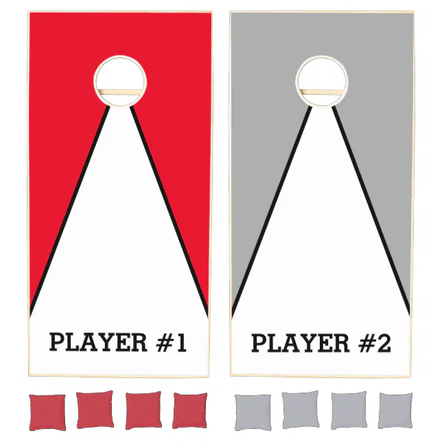 DIY - Add your own sign, photo and text Cornhole Set | Zazzle