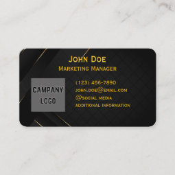 diy advanced qr code website gold Front And Back Business Card | Zazzle
