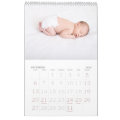 DIY baby custom photo first year keepsake Calendar | Zazzle