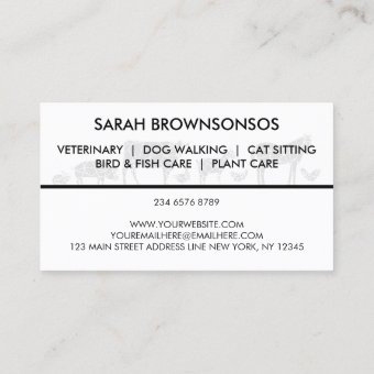 DIY Chicken Duck Cow Pig Family Farm Business Card | Zazzle