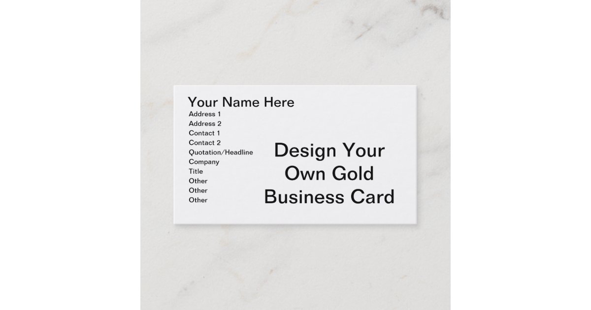 DIY - Design Your Own Eggshell Business Card | Zazzle