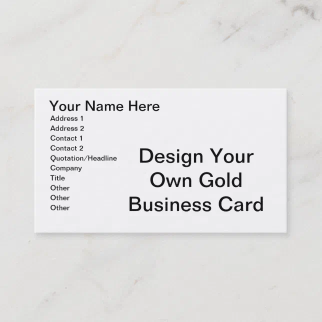 DIY - Design Your Own Eggshell Business Card | Zazzle