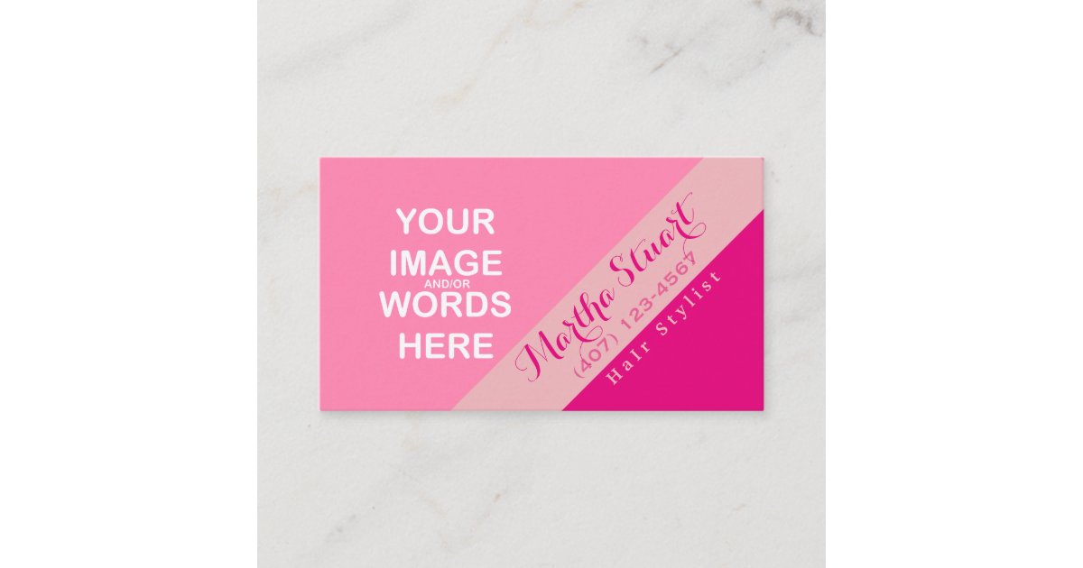 DIY / Insert Photo - Business Card | Zazzle
