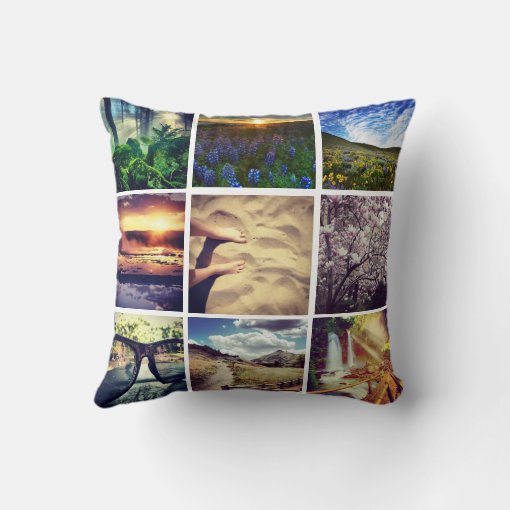 DIY Instagram Throw Pillow | Zazzle