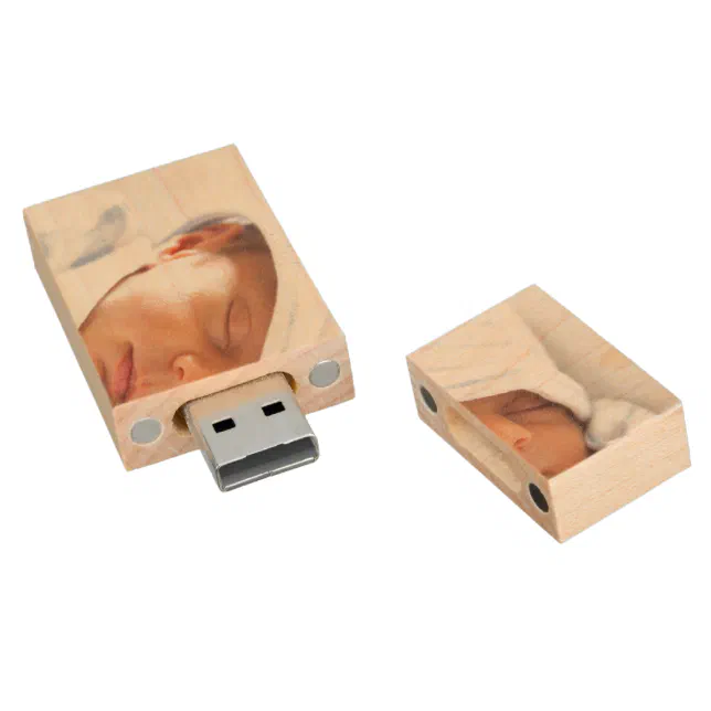 DIY Personalized Custom Wood Flash Drive | Zazzle