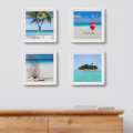 DIY Set of Four Custom Photo Tile | Zazzle