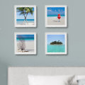 DIY Set of Four Custom Photo Tile | Zazzle