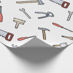DIY tools wrapping paper | Zazzle