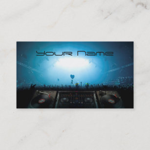 Djing Business Cards - Business Card Printing | Zazzle