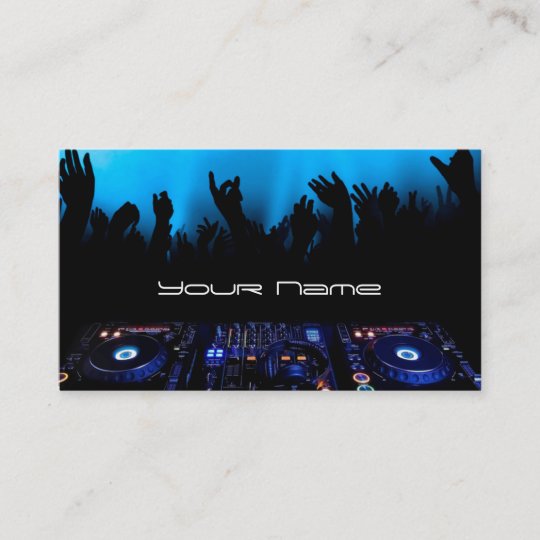DJ Business Card | Zazzle.com